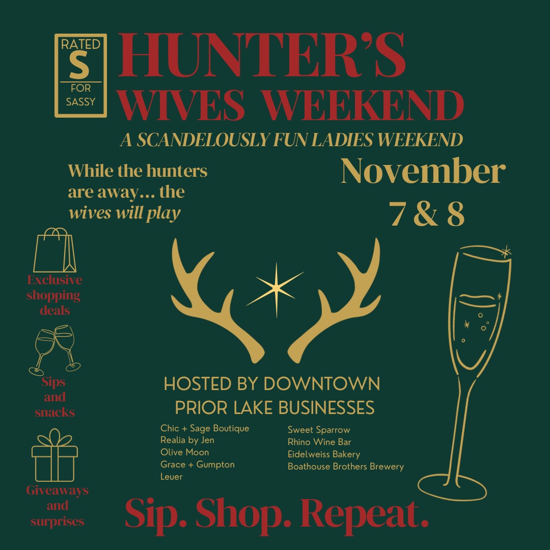 Hunters Wives Weekend in Downtown Prior Lake | Prior Lake Events